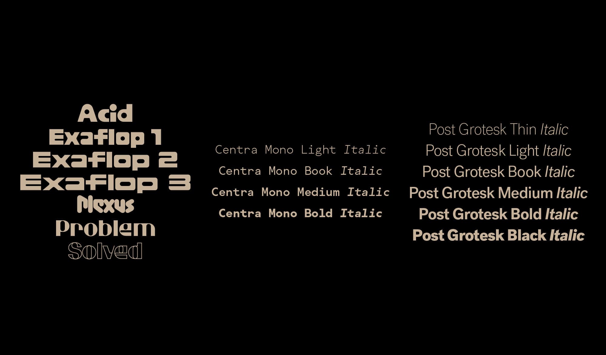 Sharp FM 013: Yu Su for Centra Mono & Post Grotesk – Sharp Type